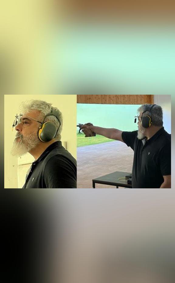 Ajith Kumar wins 4 gold medals at Tamil Nadu State Shooting Championship