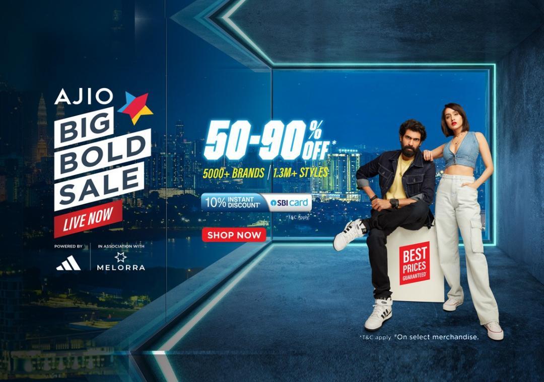 AJIO announces Big Bold Sale launches Fashions Most Wanted campaign